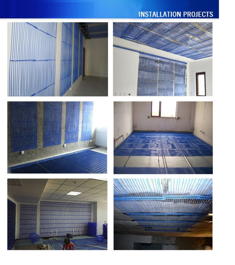 Installation method - Greata manufactures capillary tube mats