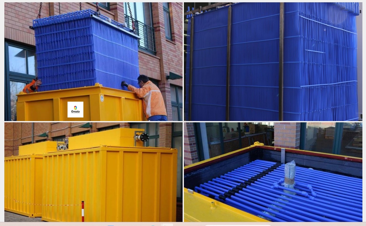 Ice Energy Storage with Capillary Tube mats Technology